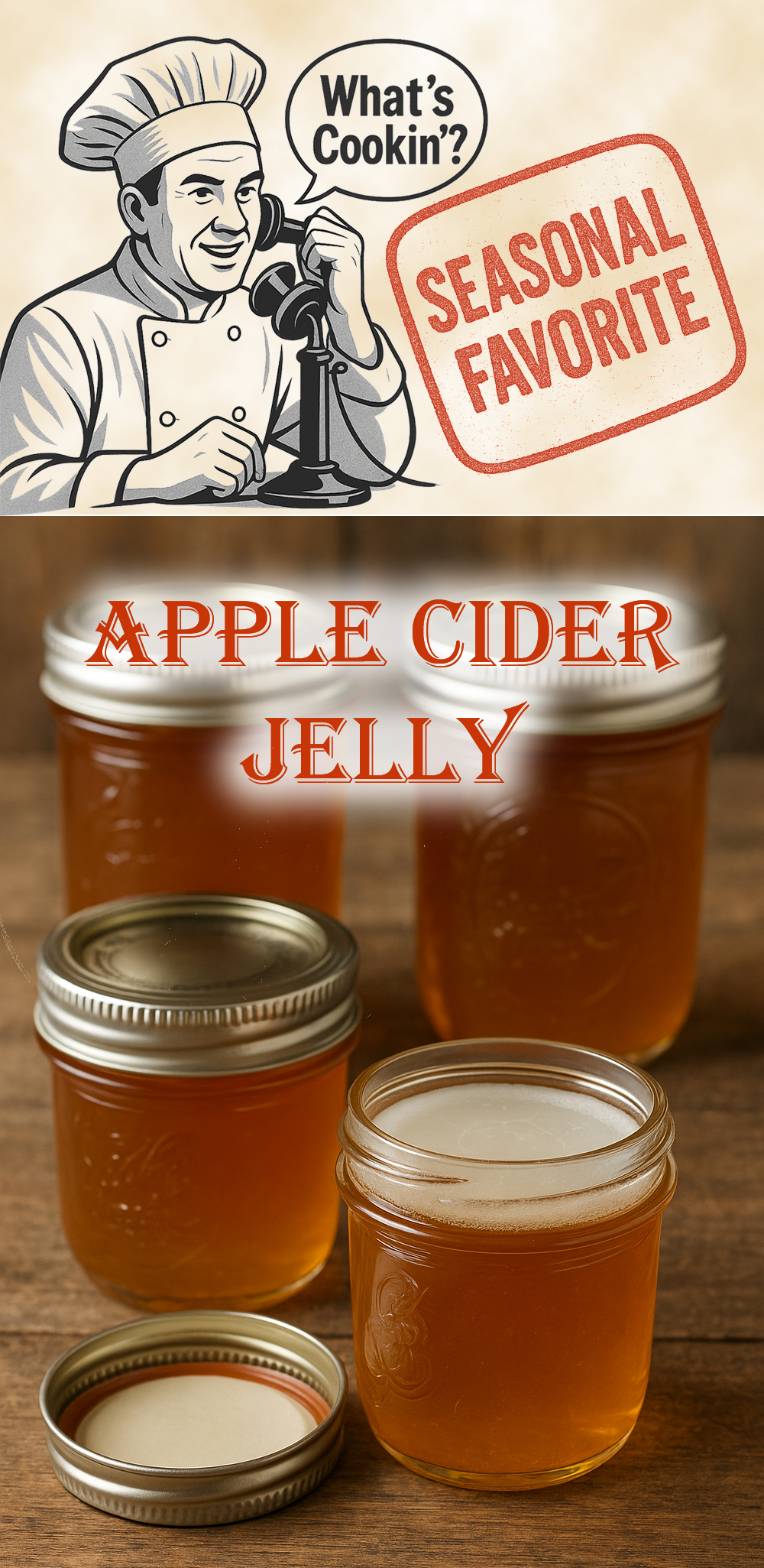 Old-Fashioned Apple Cider Jelly Recipe (Small-Batch Canning)